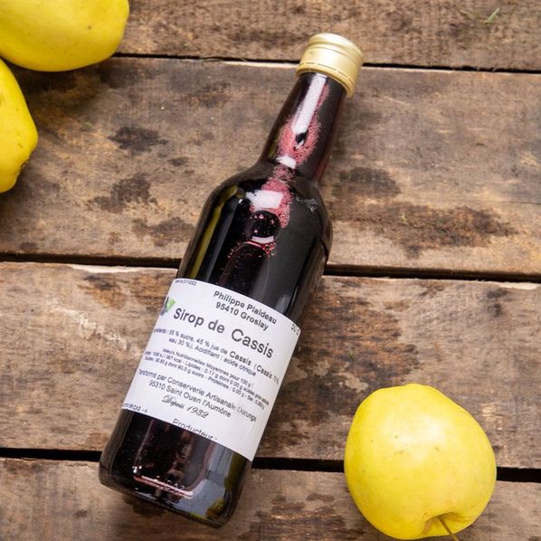 Sirop de cassis | Les Vergers du Val d'Oise | Mon Panier du Marché
